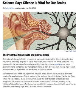 Science Says Silence is Vital For Our Brains - Judith Orloff MD