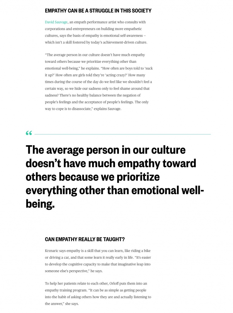 NBC News: What is empathy and how do you want to cultivate it - Judith ...